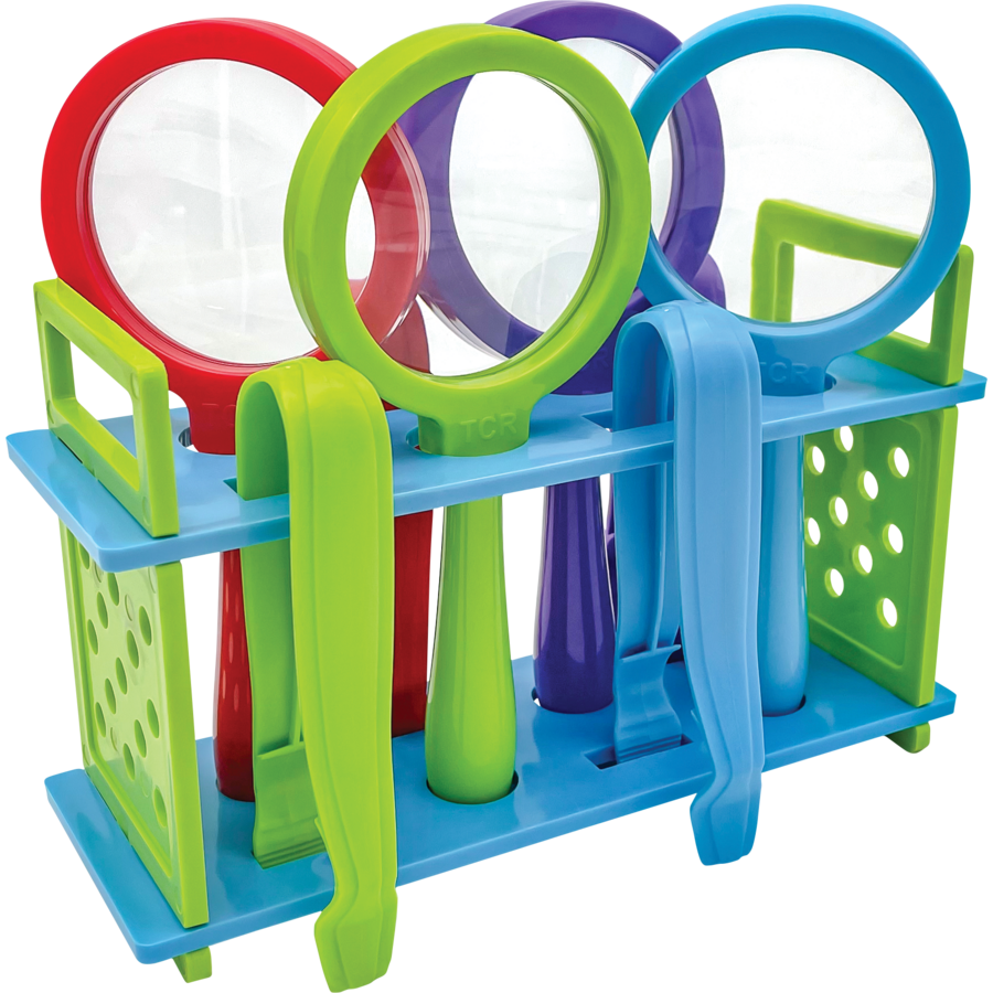 Up-Close Science: Magnifying Glasses & Tweezers Activity Set - TCR20368 ...