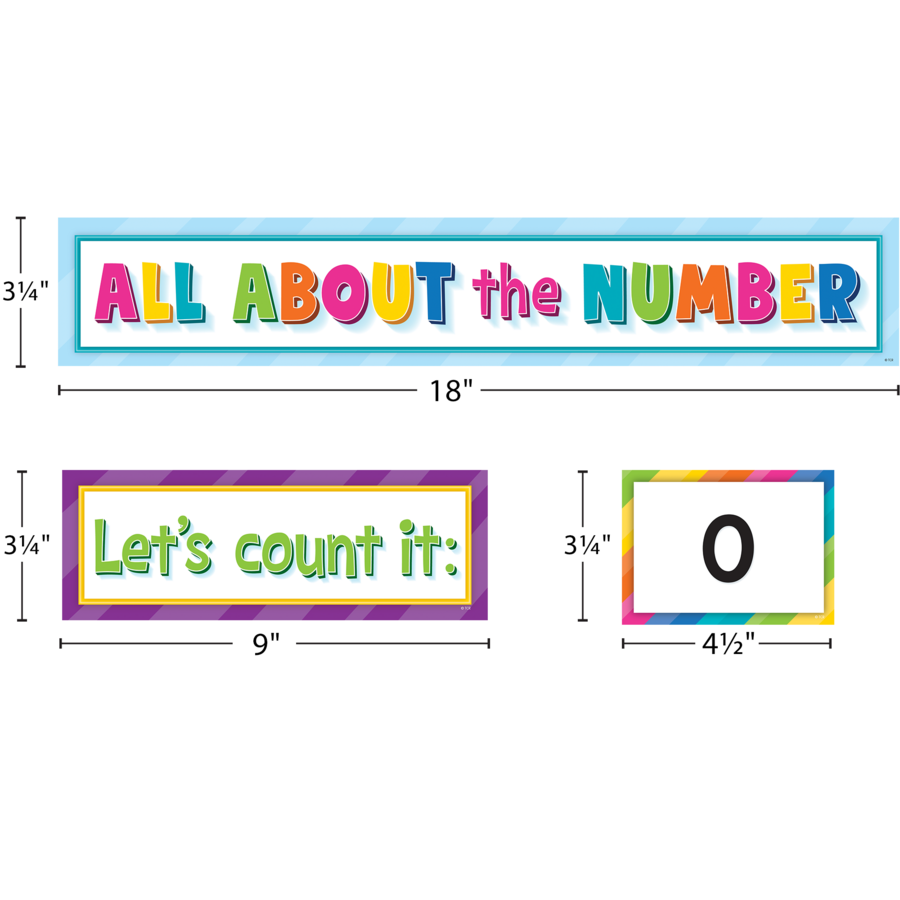 Numbers, Counting & More 0-20 Pocket Chart Cards - TCR20847 | Teacher ...