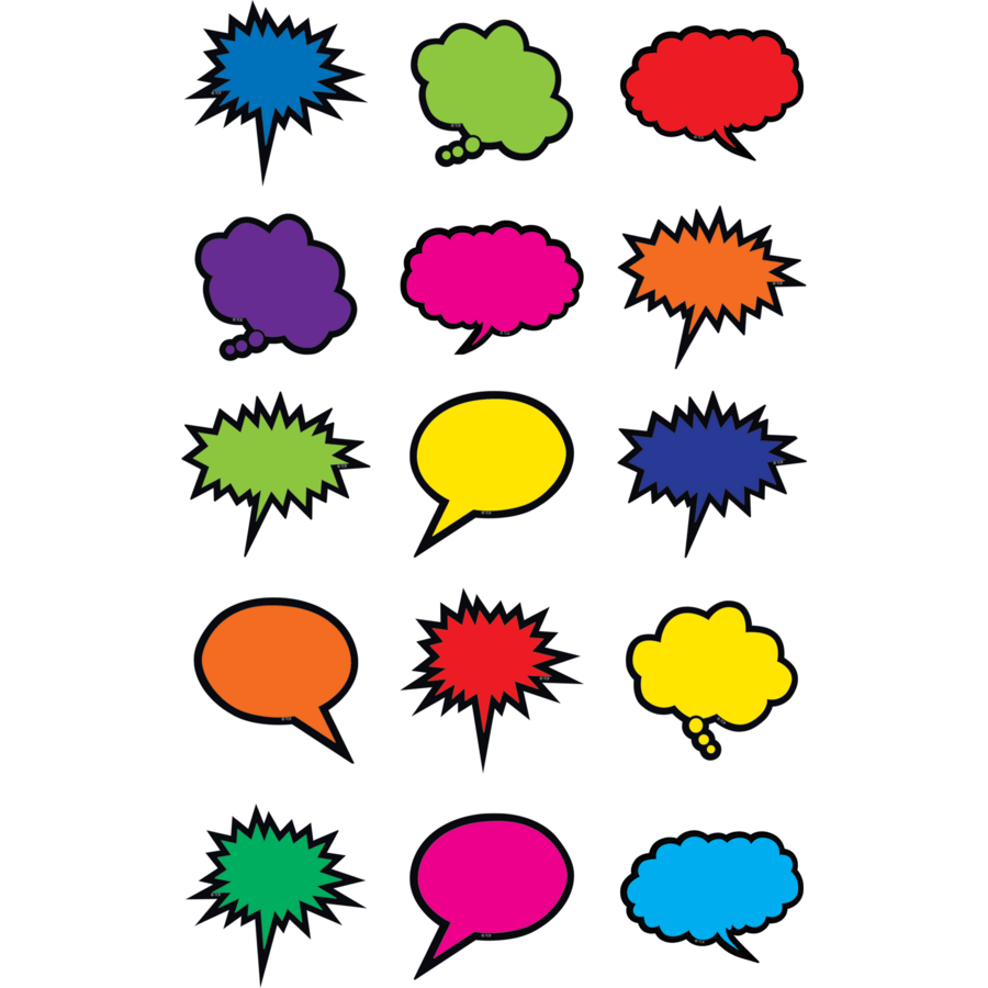 Thought Bubbles Clip Art