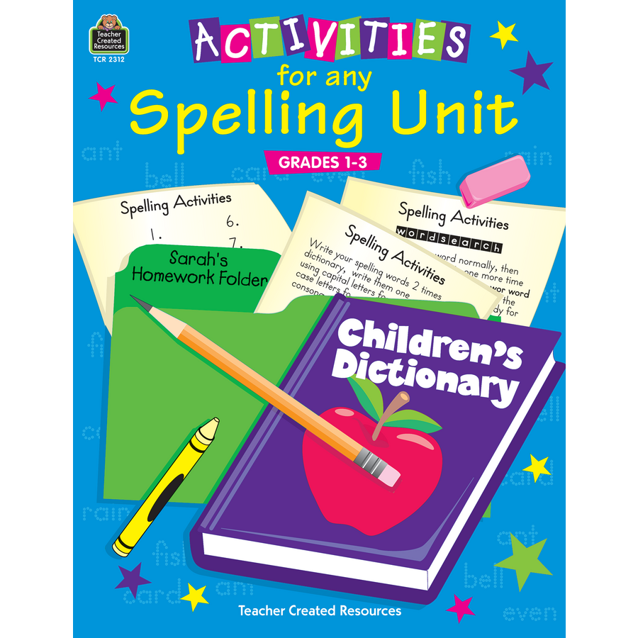 Activities for Any Spelling Unit - TCR2312 | Teacher Created Resources