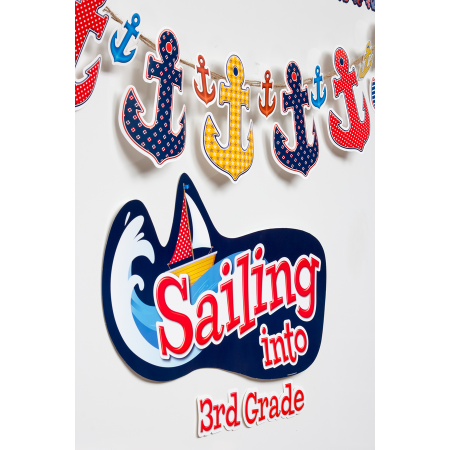 Sailing Into...Bulletin Board Display Set - TCR5440 | Teacher Created ...