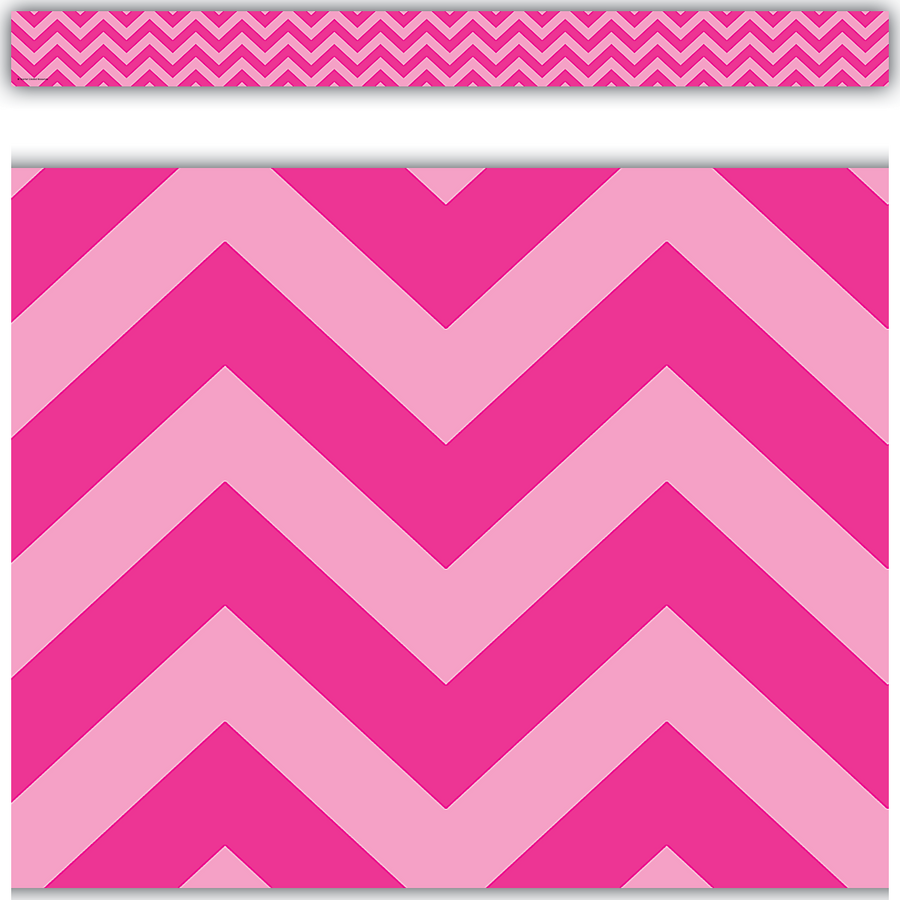 Hot Pink Chevron Background