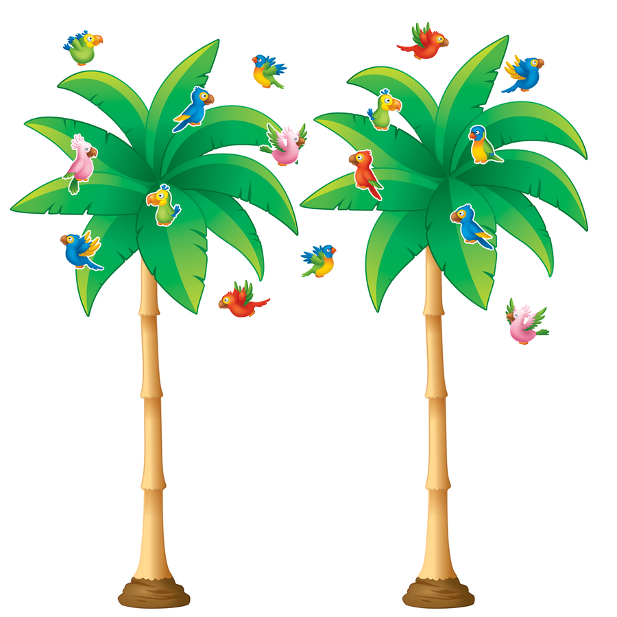 Tropical Trees Bulletin Board Display Set - TCR5859 | Teacher Created ...