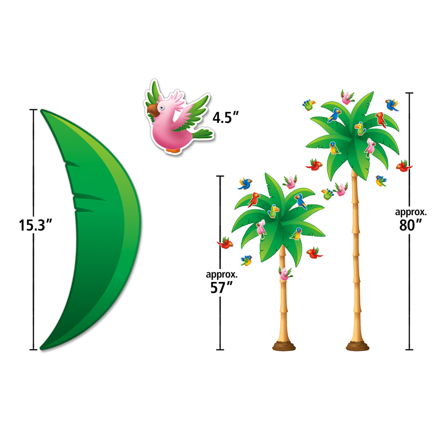Tropical Trees Bulletin Board Display Set - TCR5859 | Teacher Created ...
