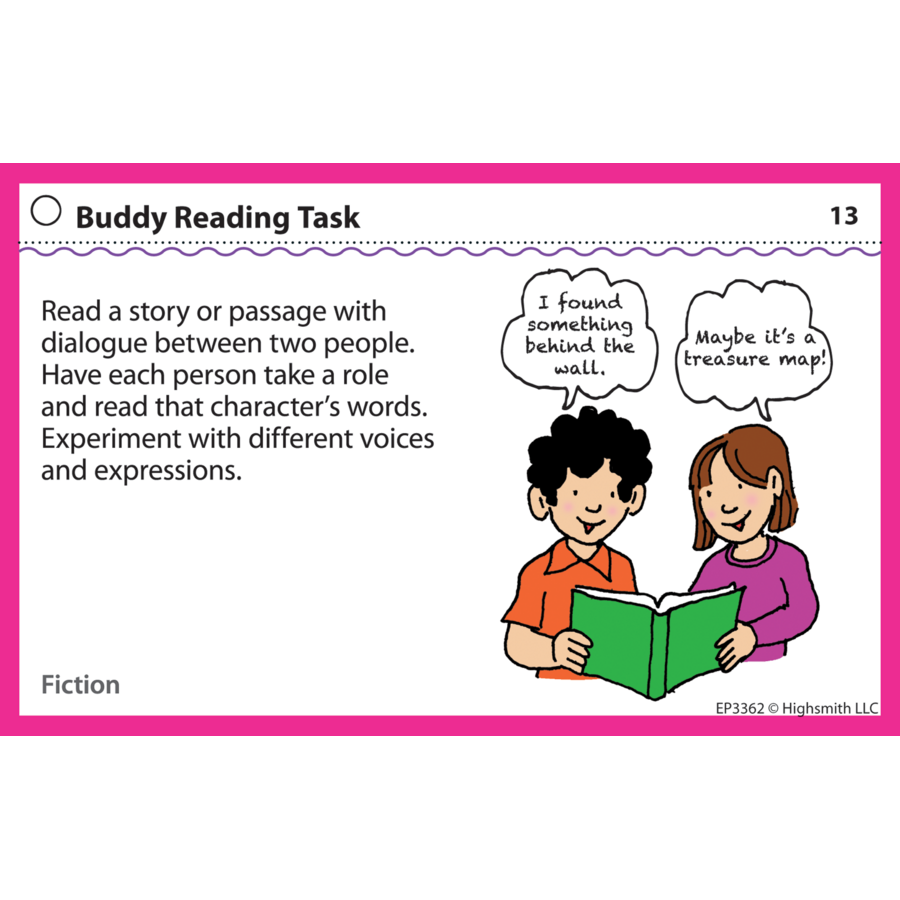 Buddy Reading Center Task Cards Grade 2+ - TCR63362 | Teacher Created ...
