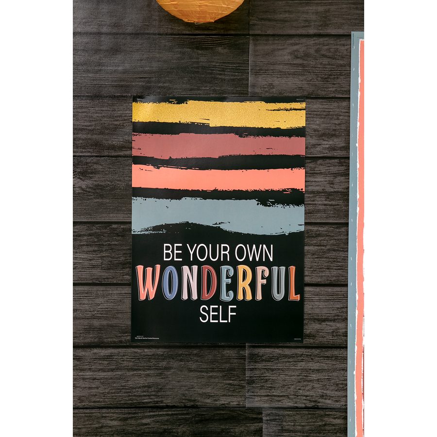 Be Your Own Wonderful Self Positive Poster - TCR7486 | Teacher Created ...