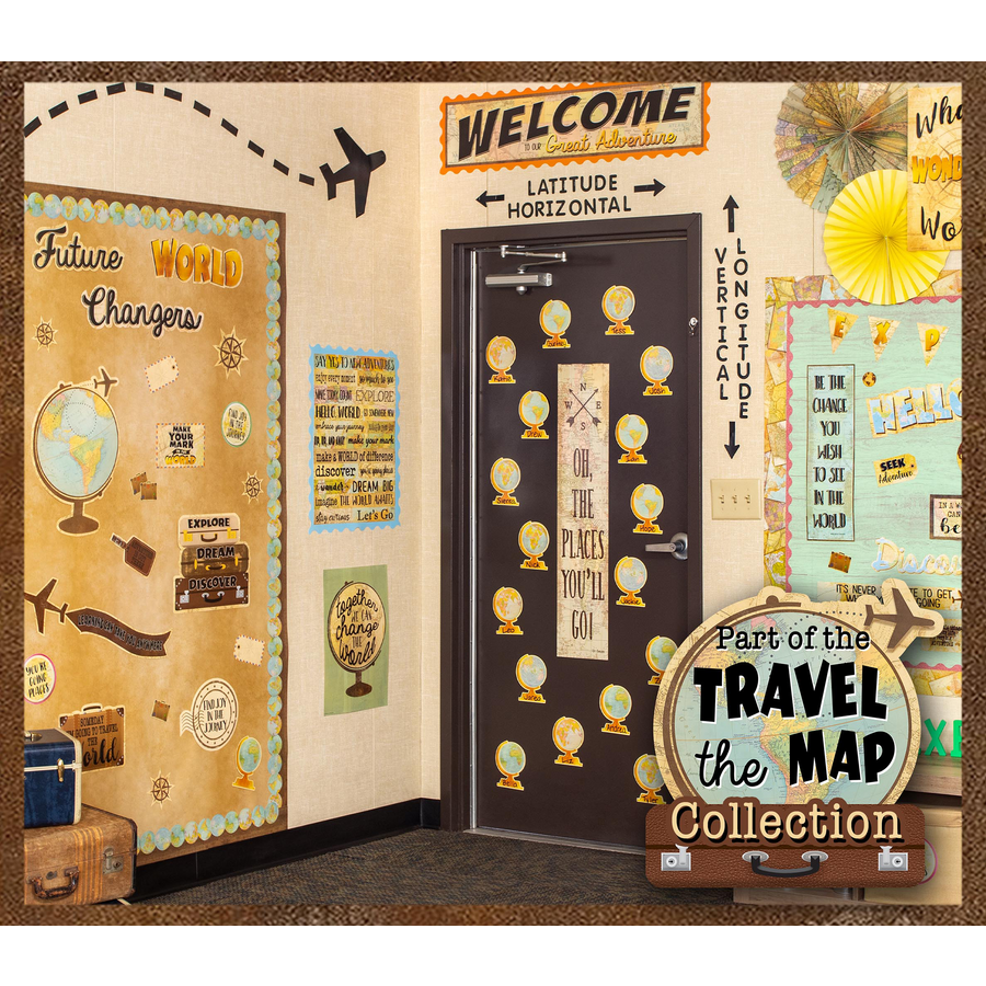 Travel the Map We are Practicing Social Distancing Chart - TCR7502 ...