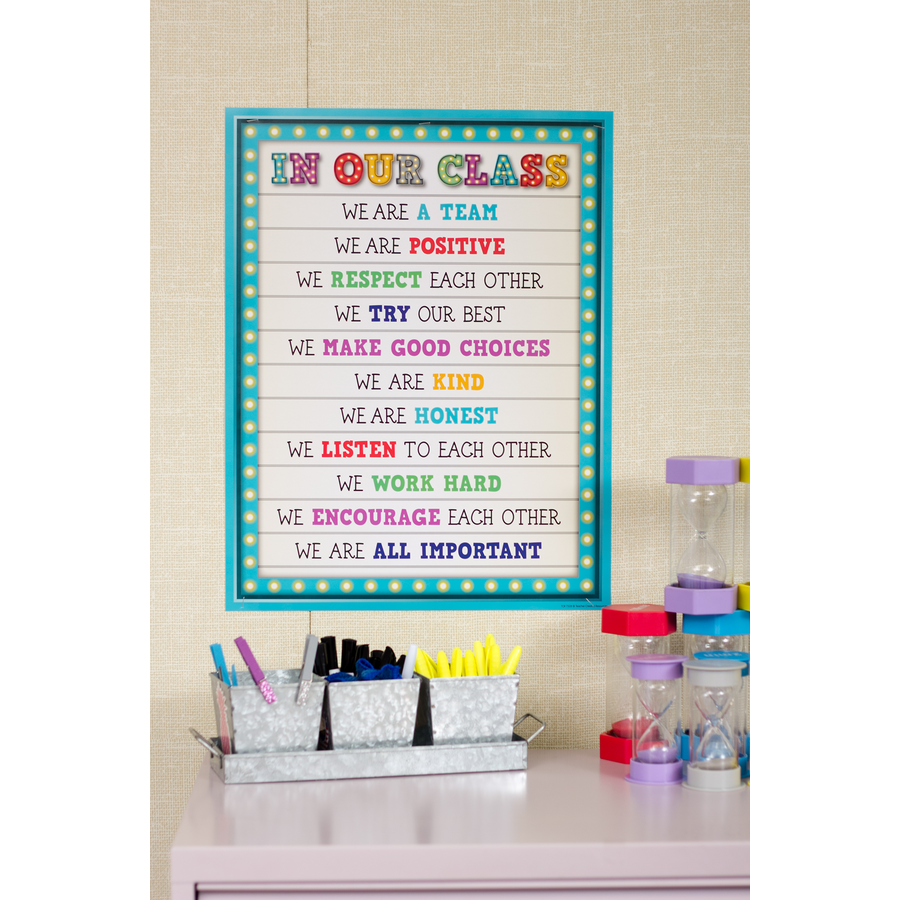 Marquee In Our Class Chart - TCR7528 | Teacher Created Resources Marquee In Our Class Chart - TCR7528 | Teacher Created Resources