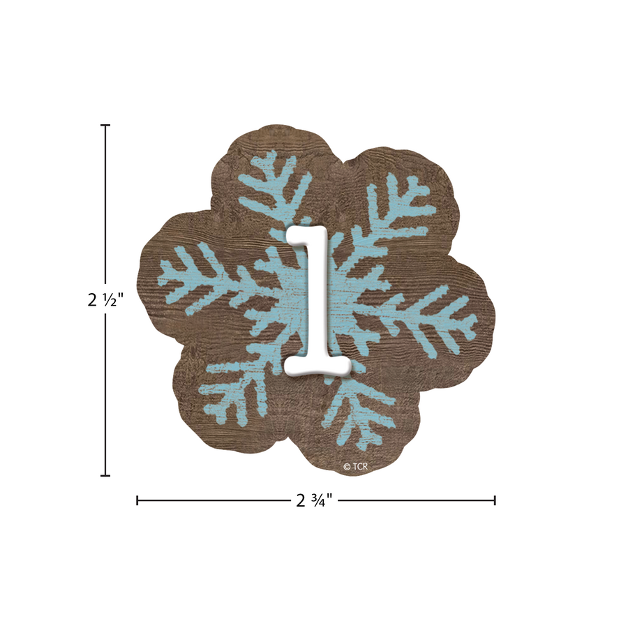 Home Sweet Classroom Snowflakes Calendar Days - TCR8548 | Teacher ...