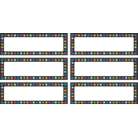 Chalkboard Brights Labels Magnetic Accents - TCR77299 | Teacher Created ...