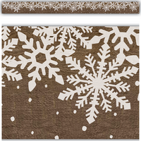 Home Sweet Classroom Winter Straight Border Trim - TCR8723 | Teacher ...