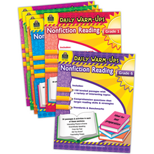 Daily Warm-Ups: Reading Set (8 bks) - TCR9623 | Teacher Created Resources