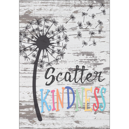 Scatter Kindness Positive Poster - TCR7500 | Teacher Created Resources