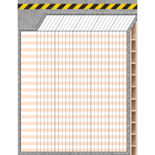 Under Construction Incentive Chart - TCR7948 | Teacher Created Resources