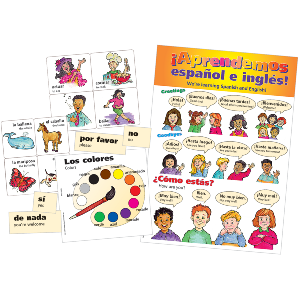 Spanish Bulletin Board Display Set - TCR4400 | Teacher Created Resources