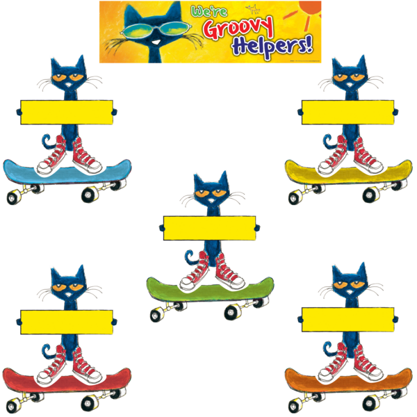 Pete the Cat Groovy Classroom Jobs Mini Bulletin Board - TCR60348 ...