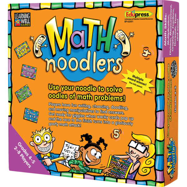 Math Noodlers Game Grades 4-5 - TCR62351 | Teacher Created Resources