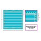 Light Blue Marquee 7 Pocket Chart - TCR20780 | Teacher Created Resources