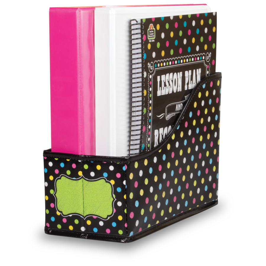 Chalkboard Brights Book Bin - TCR20784 | Teacher Created Resources