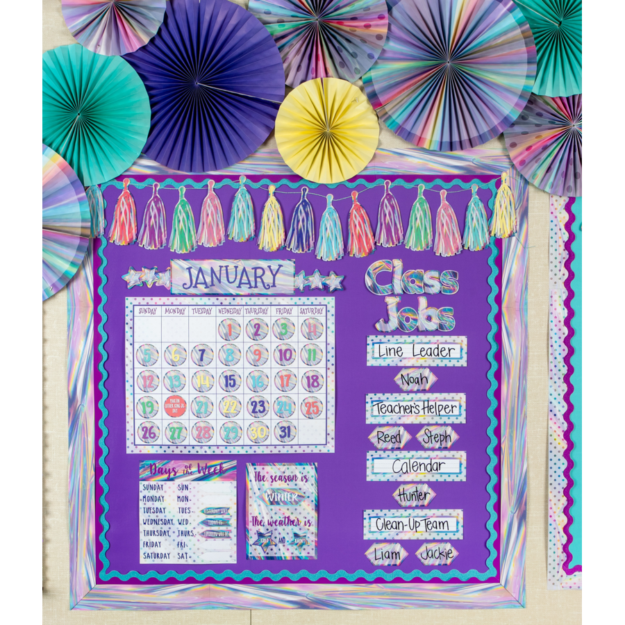 Purple Scalloped Border Trim - TCR2153 | Teacher Created Resources
