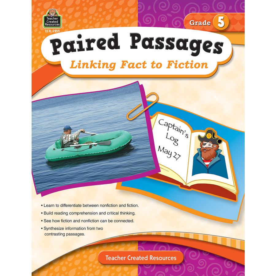 Paired Passages: Linking Fact to Fiction Grade 5 - TCR2915 | Teacher ...