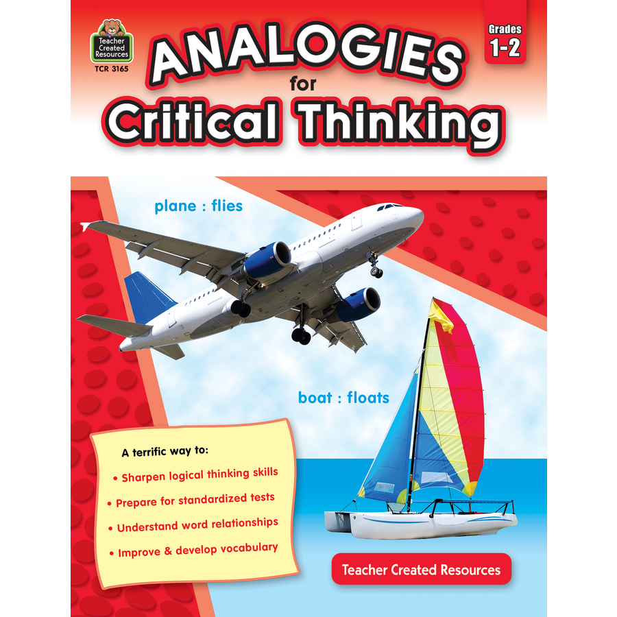 Analogies for Critical Thinking Grade 1-2 - TCR3165 | Teacher Created ...