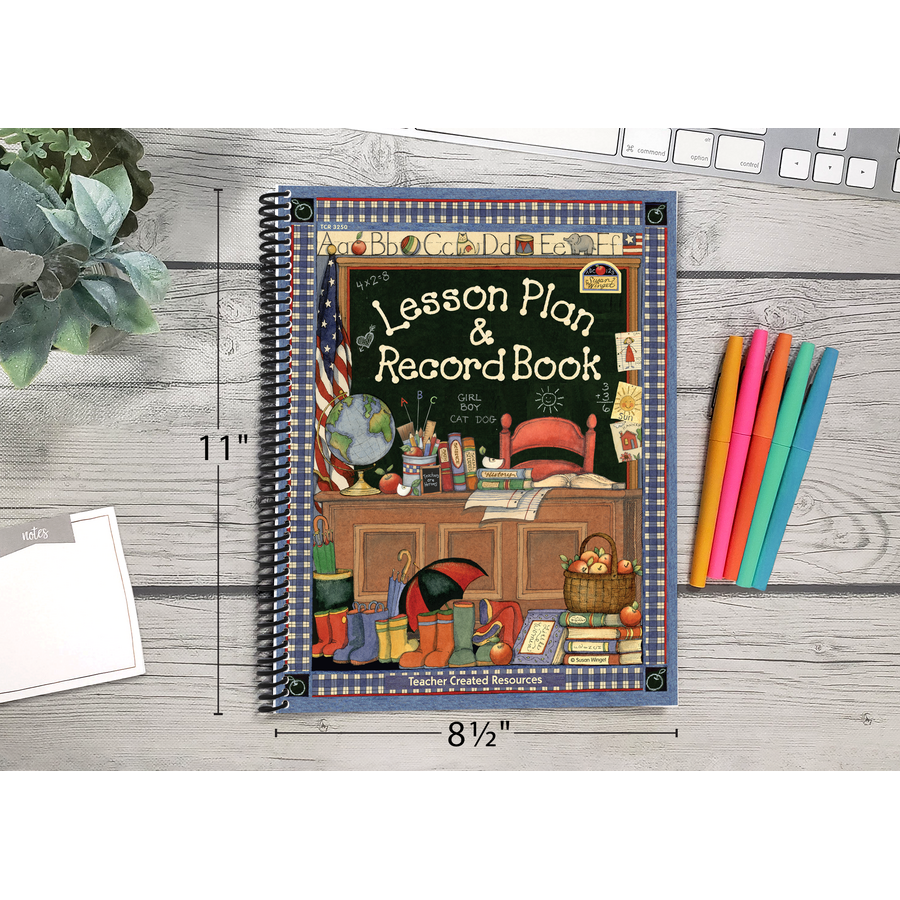 Lesson Plan & Record Book from Susan Winget - TCR3250 | Teacher Created ...