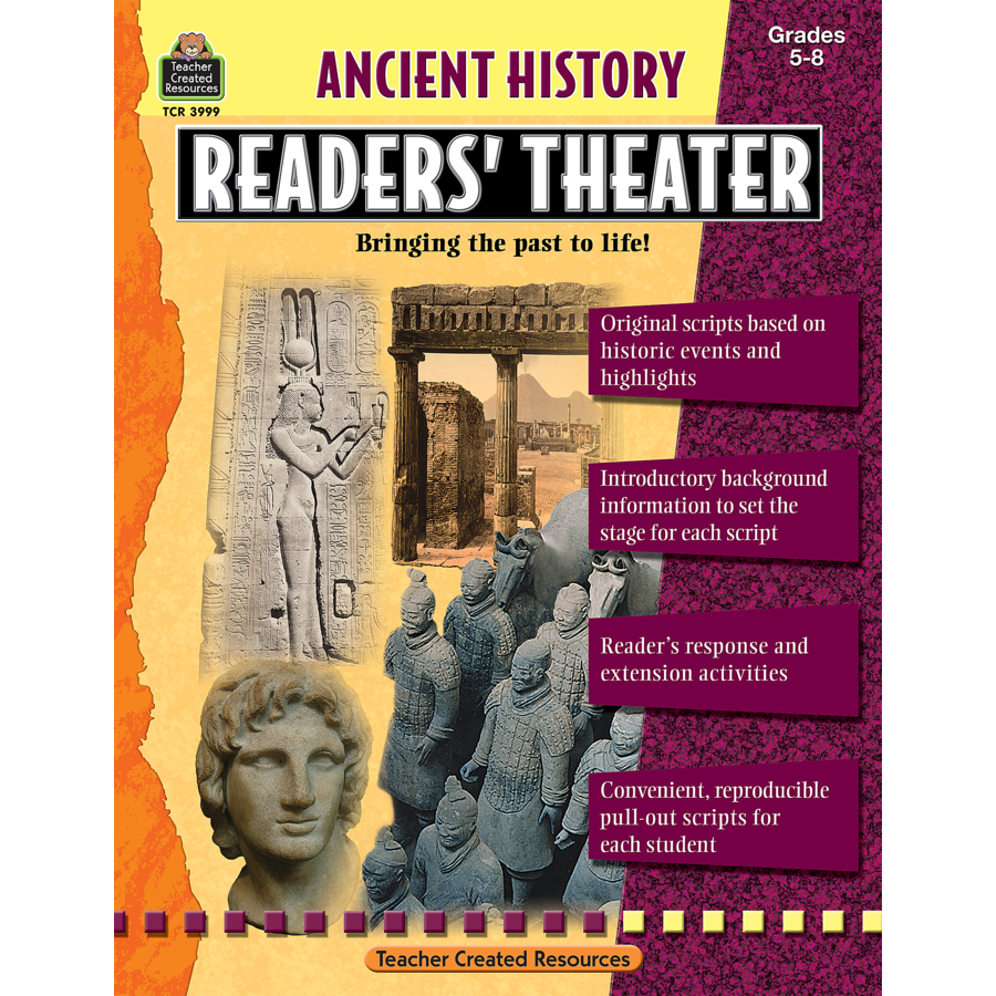 Ancient History Readers' Theater Grade 5-8 - TCR3999 | Teacher Created ...