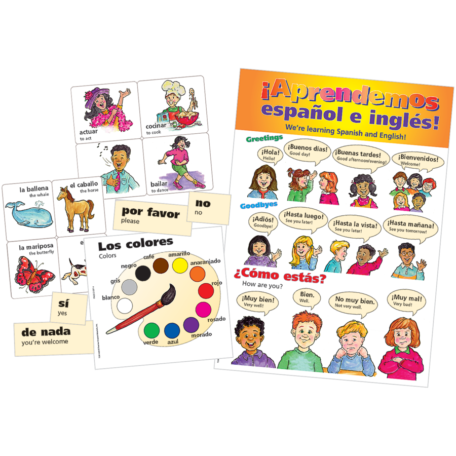 Spanish Bulletin Board Display Set - TCR4400 | Teacher Created Resources