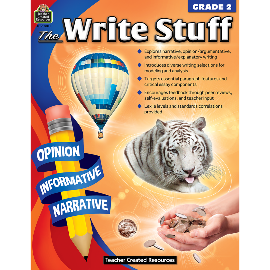 The Write Stuff Grade 2 - TCR8011 | Teacher Created Resources