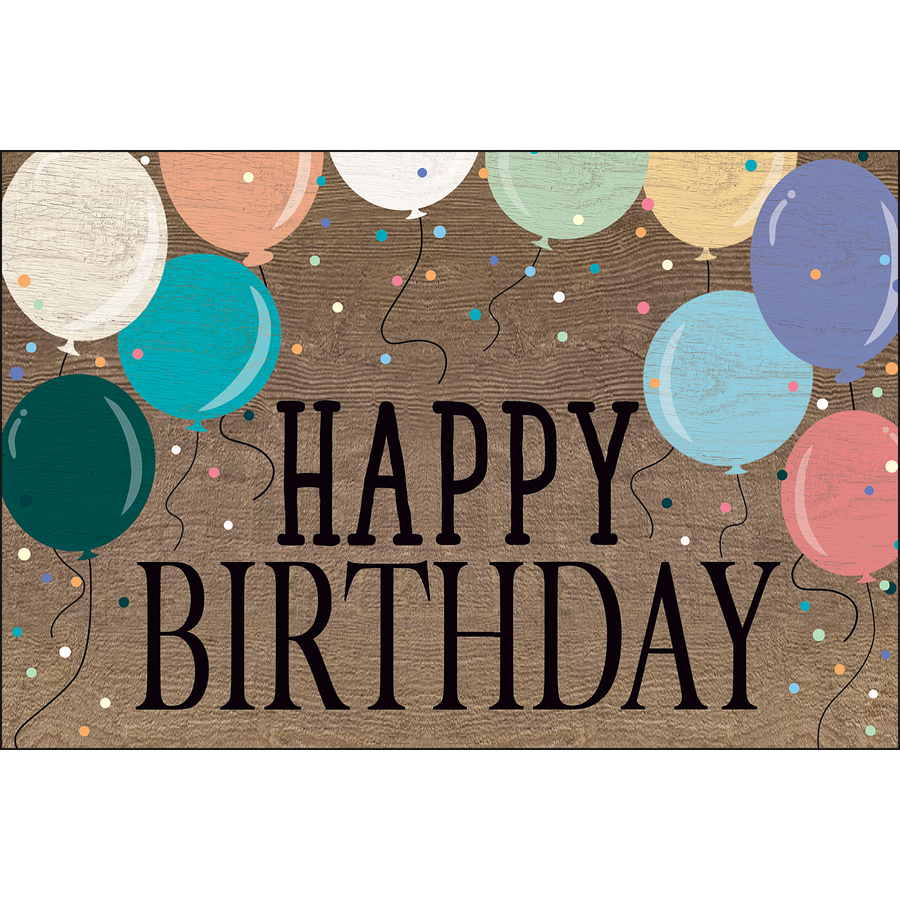 Home Sweet Classroom Happy Birthday Postcards - TCR8531 | Teacher ...