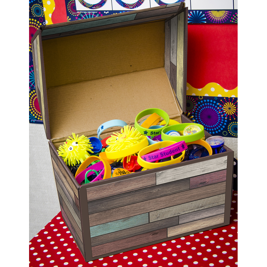 Reclaimed Wood Chest - TCR8588 | Teacher Created Resources