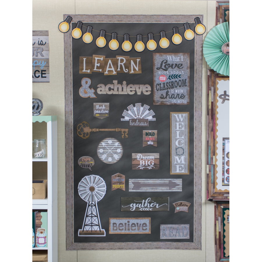 Home Sweet Classroom Wall Decor Bulletin Board Display Set - TCR8819 ...