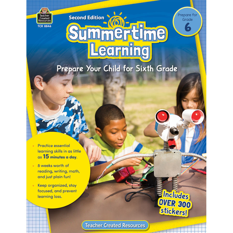 Summertime Learning Grade 6 - TCR8846 | Teacher Created Resources