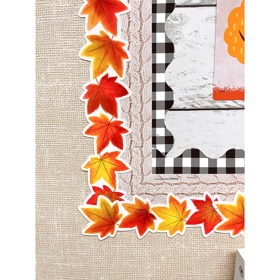 Black and White Gingham Scalloped Border Trim - TCR5817 | Teacher ...