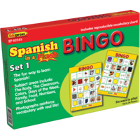 Spanish in a Flash Bingo Game Set 1 - TCR62345 | Teacher Created Resources