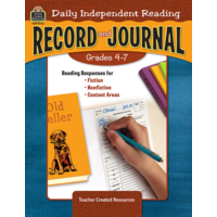 Daily Independent Reading Record and Journal - TCR8722 | Teacher ...