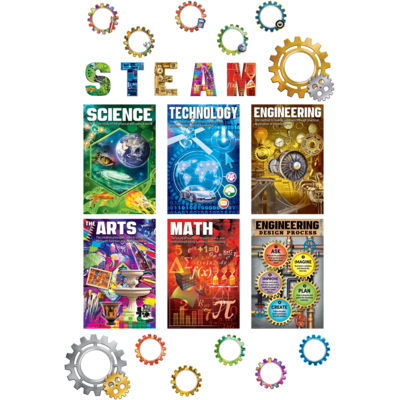 STEAM Bulletin Board - TCR2150 | Teacher Created Resources