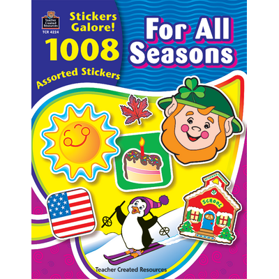 For All Seasons Sticker Book - TCR4224 | Teacher Created Resources