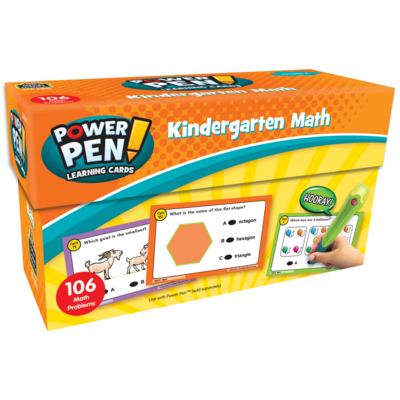 Power Pen Learning Cards: Math Grade K - TCR6010 | Teacher Created ...