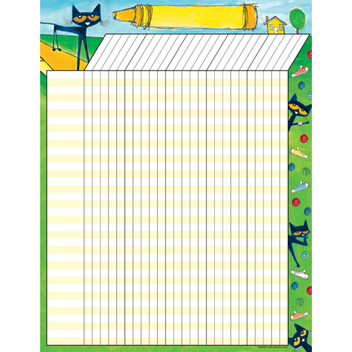 Pete the Cat Incentive Chart - TCR63927 | Teacher Created Resources
