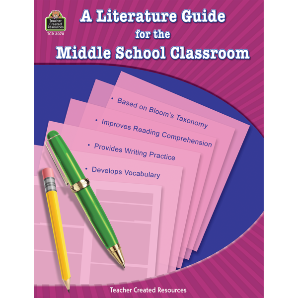Literature Guide for the Middle School Classroom - TCR3078 | Teacher ...
