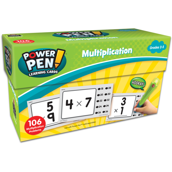 Power Pen Learning Cards: Multiplication - TCR6459 | Teacher Created ...