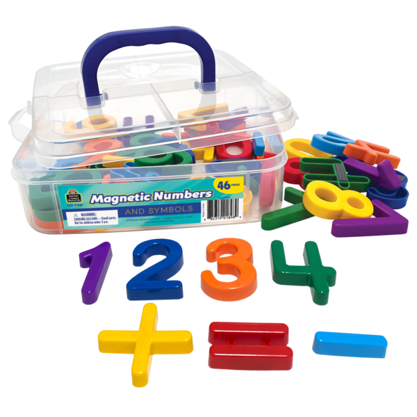 Magnetic Numbers and Symbols - TCR77581 | Teacher Created Resources