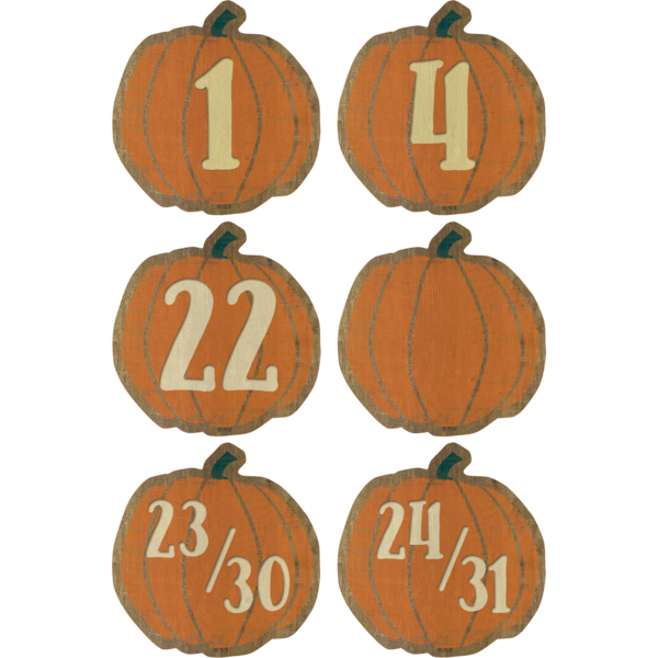 Home Sweet Classroom Pumpkins Calendar Days - TCR8547 | Teacher Created ...