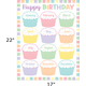 Pastel Pop Happy Birthday Chart - TCR7473 | Teacher Created Resources