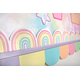 Pastel Pop Rainbows Die-Cut Border Trim - TCR8431 | Teacher Created ...