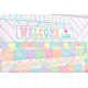 Pastel Pop Welcome to Our Class Banner - TCR8445 | Teacher Created ...