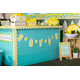 Yellow Gingham Scalloped Border Trim - TCR8500 | Teacher Created Resources