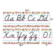 Confetti Cursive Writing Bulletin Board Display Set - TCR8764 | Teacher ...